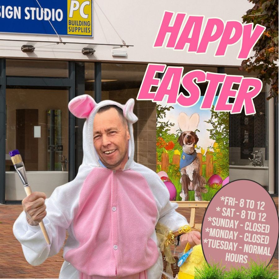 PC Building Supplies. Easter Opening Hours 2024